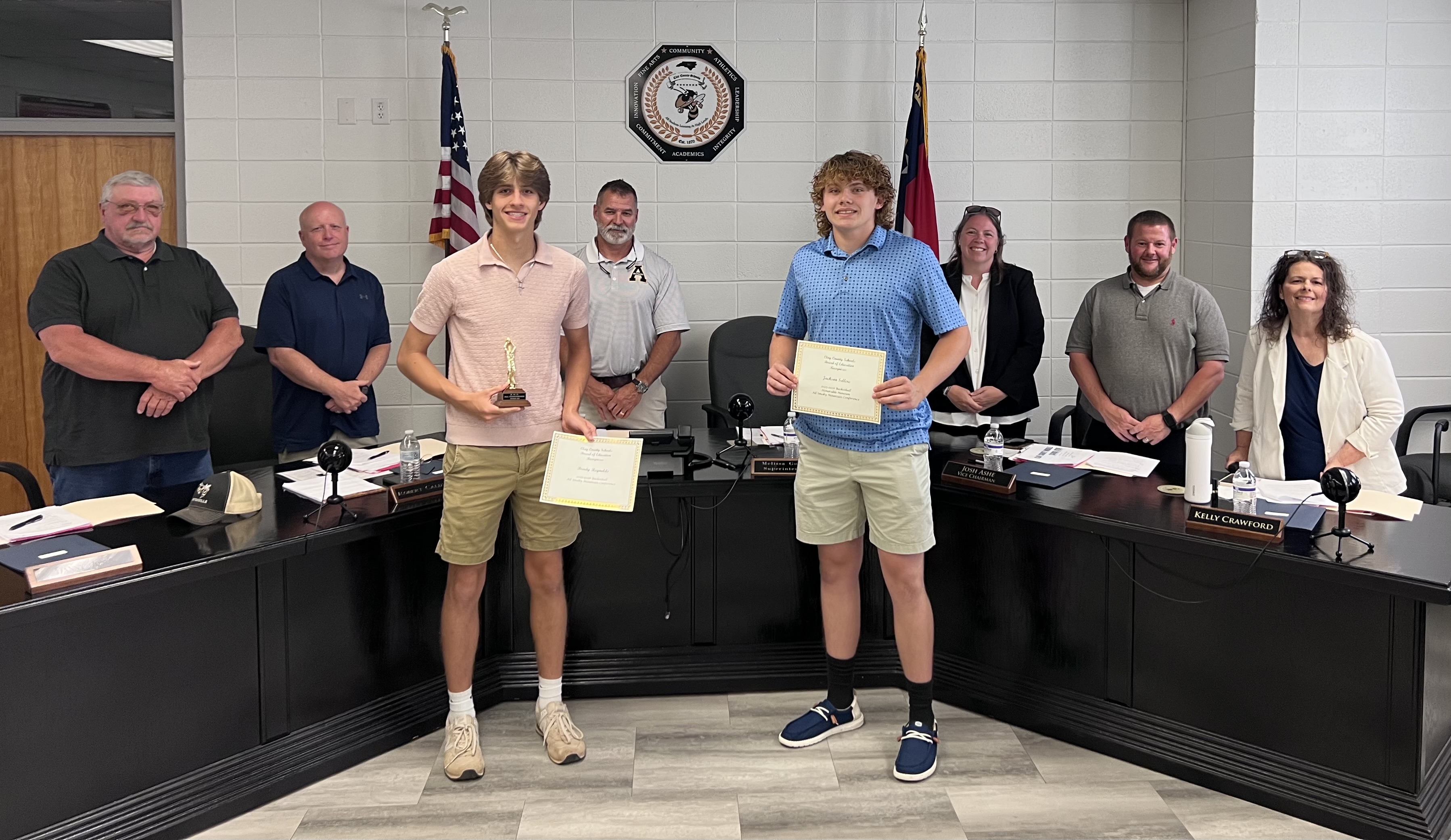 Senior Walk highlights Board of Education meeting | Clay County ...
