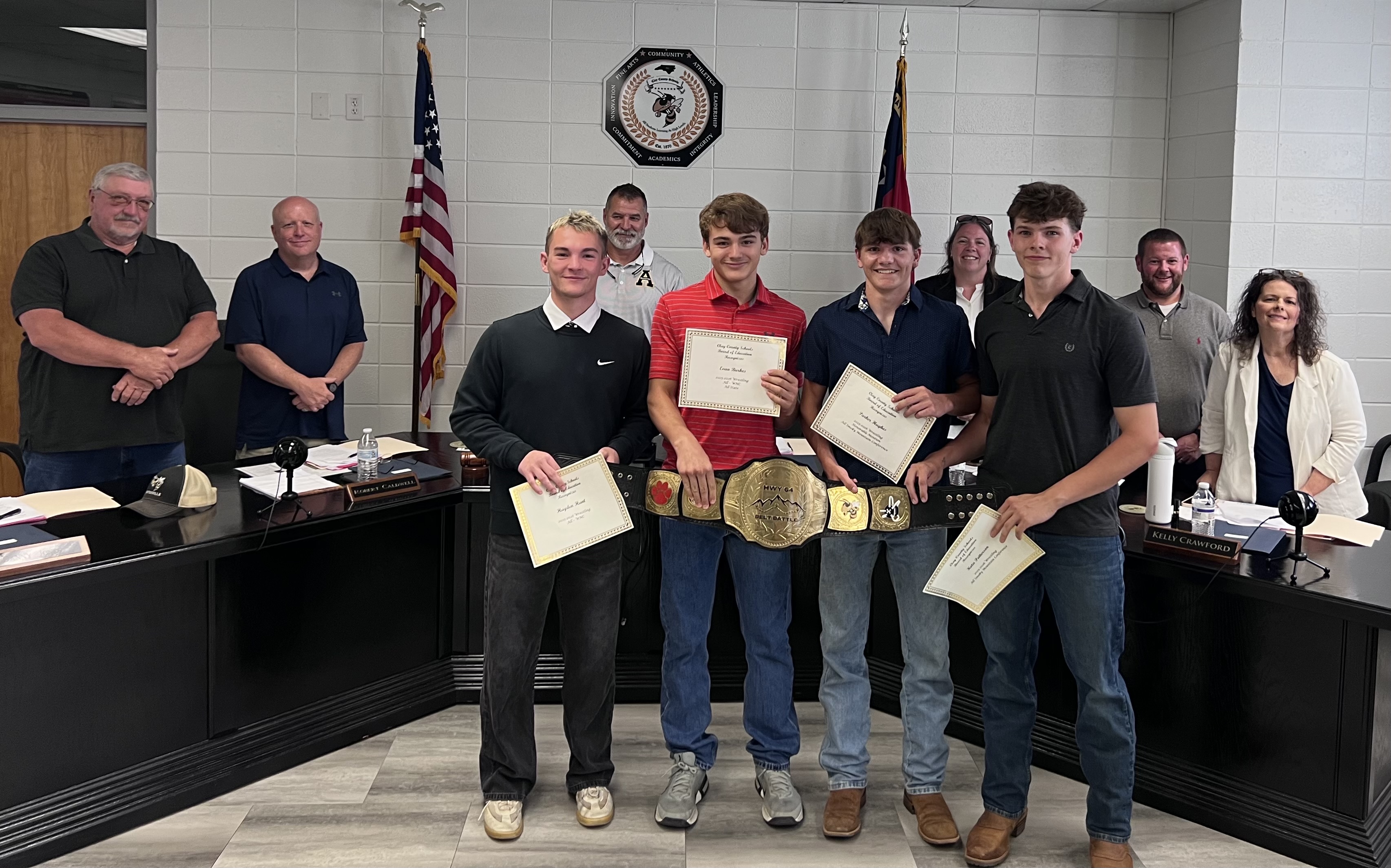 Senior Walk highlights Board of Education meeting | Clay County ...